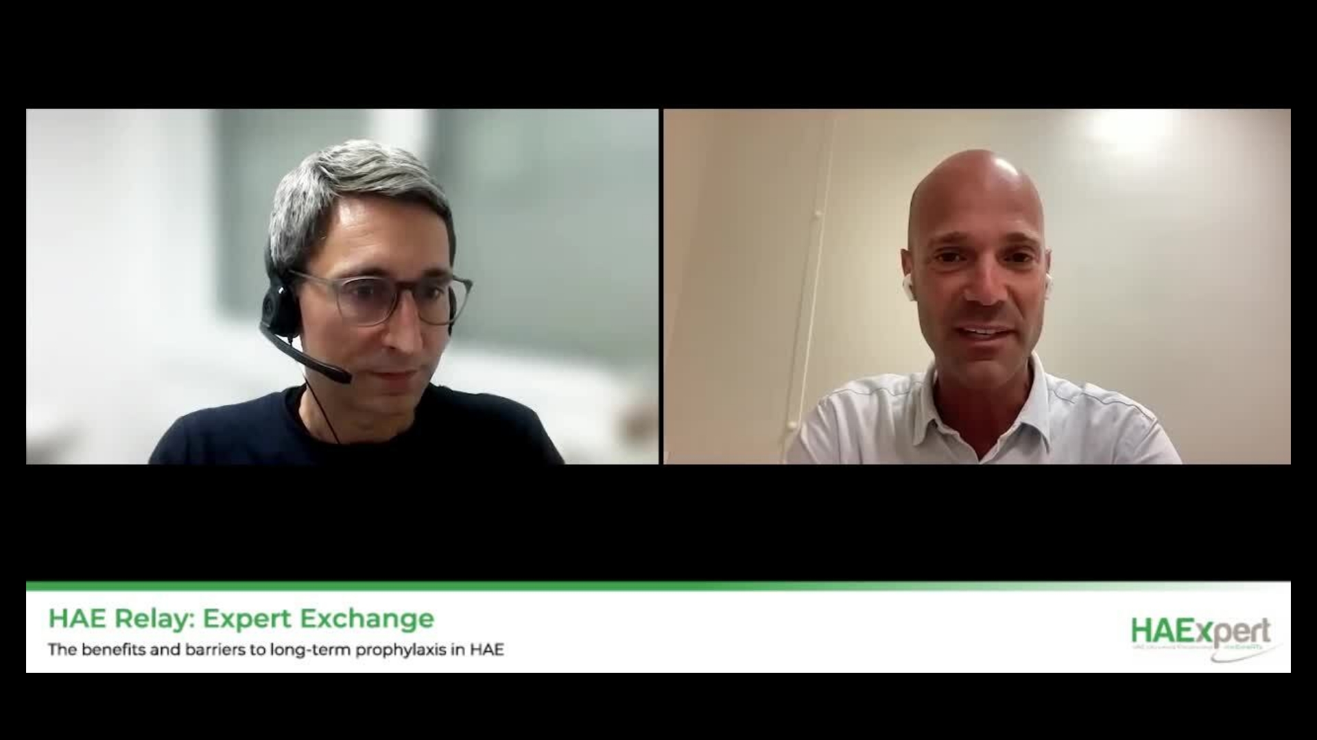 HAE Relay - Episode 3: The benefits and barriers to long-term ...